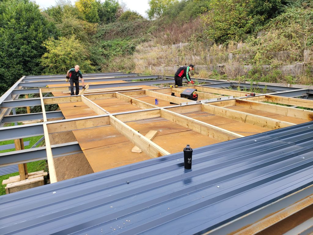 Design and build of new Range Canopy - Silverstone Shooting Centre