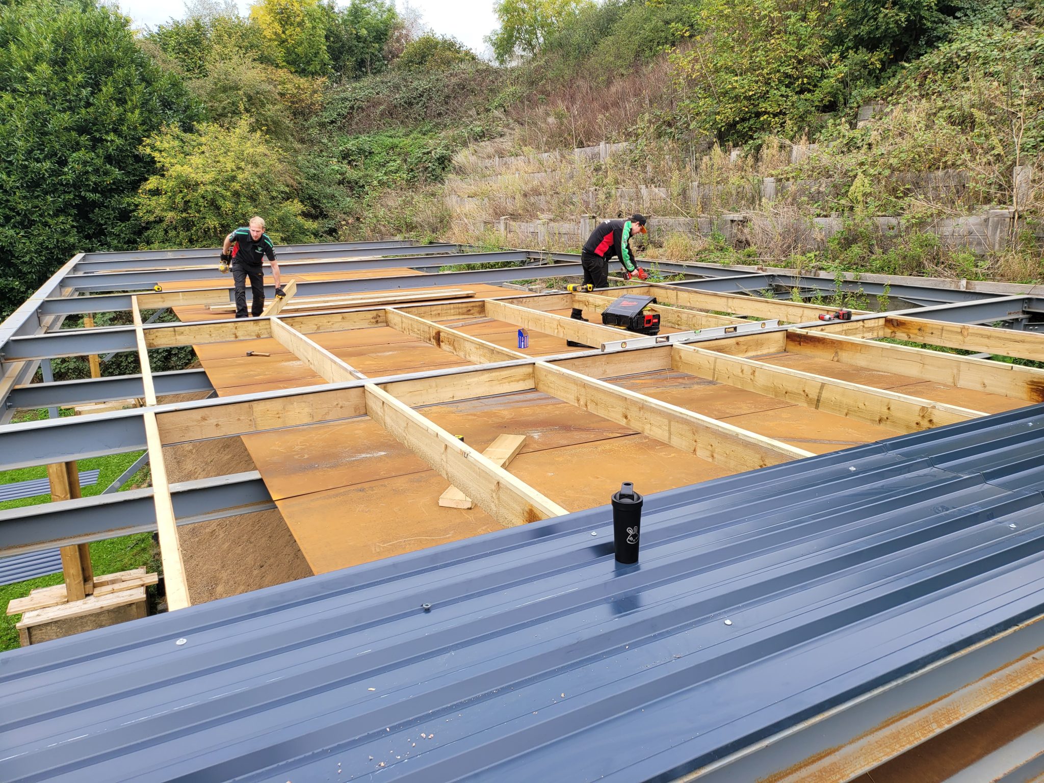 Design and build of new Range Canopy - Silverstone Shooting Centre
