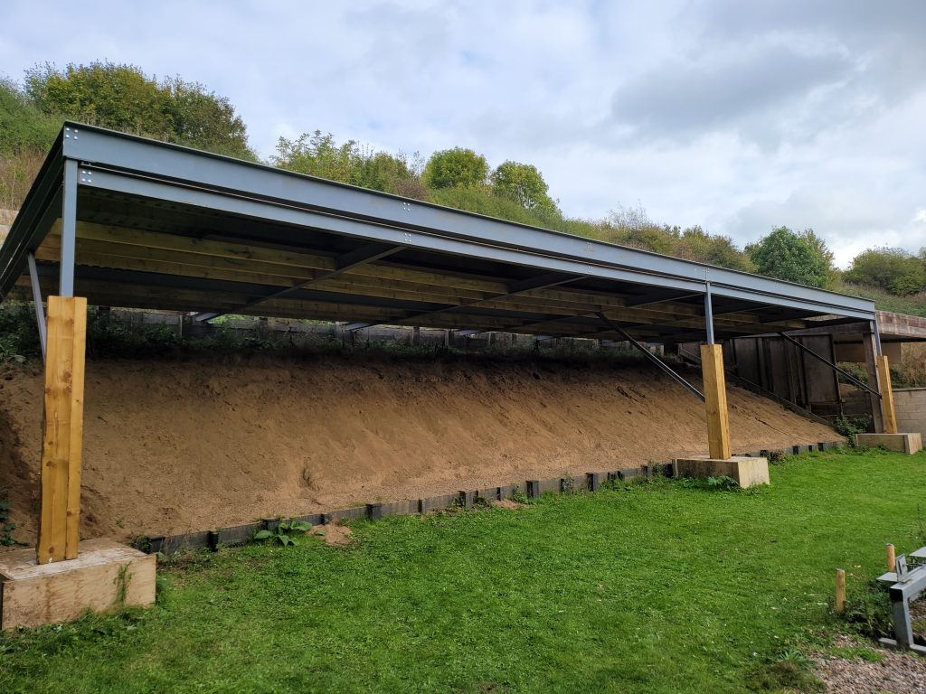 Design and build of new Range Canopy - Silverstone Shooting Centre