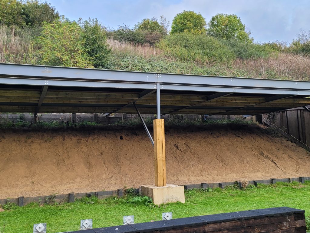 Design and build of new Range Canopy - Silverstone Shooting Centre