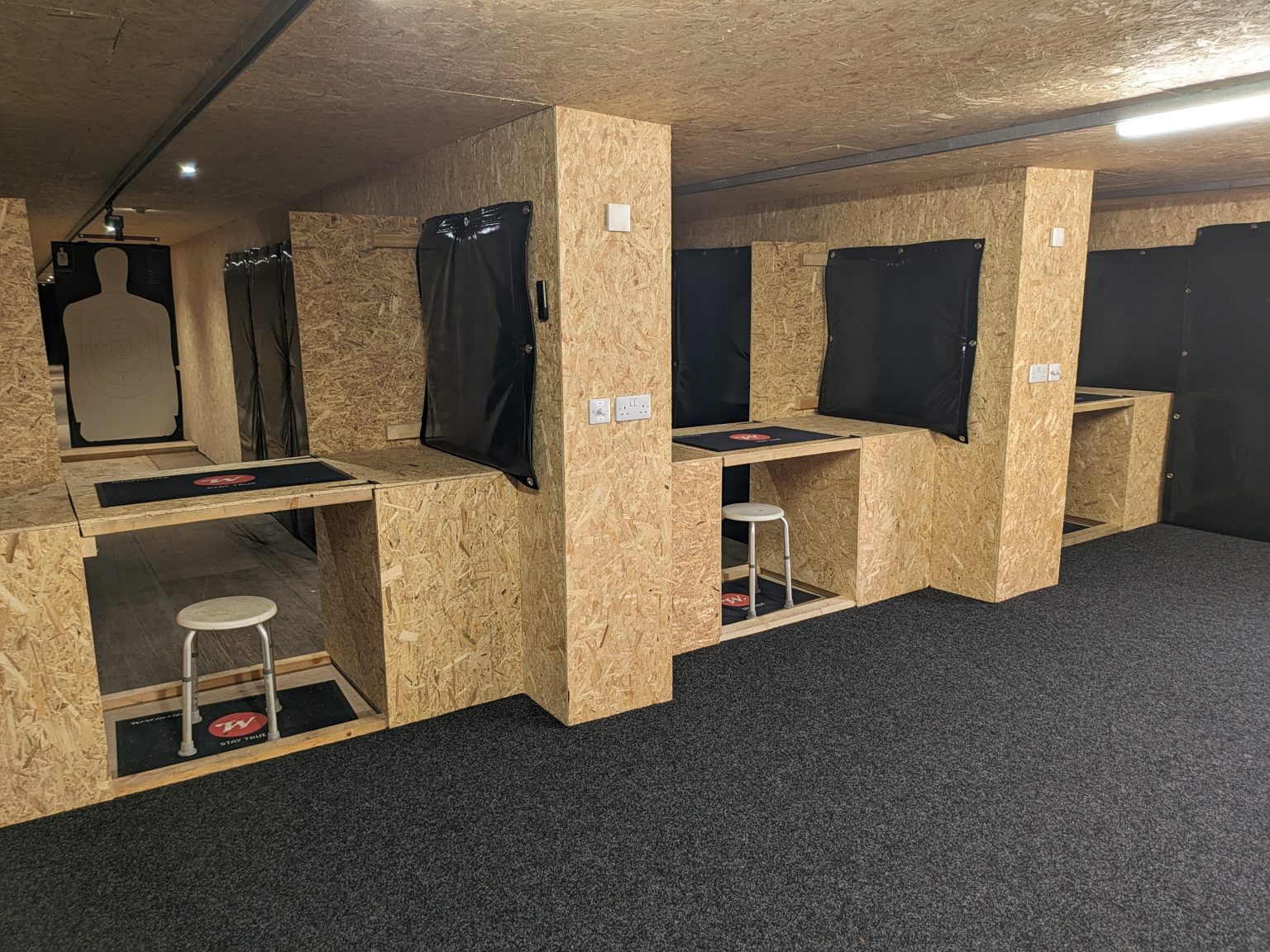 25m Indoor range - Silverstone Shooting Centre